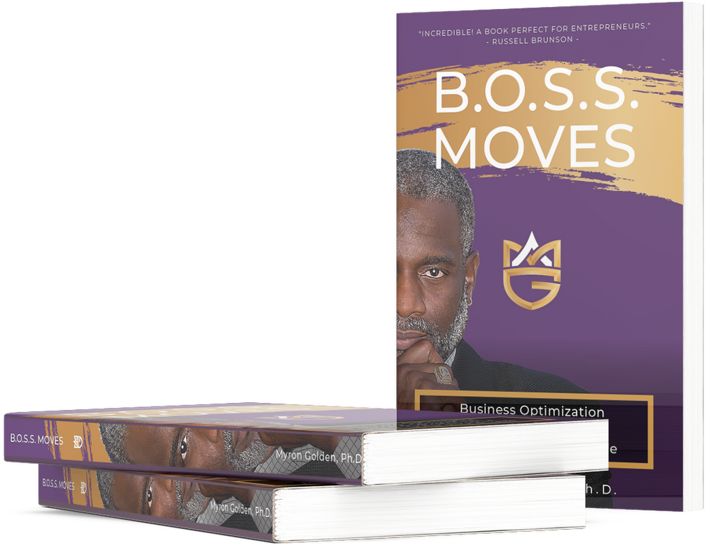 BOSS MOVES Book by Myron Golden – duffcreations - Artist Robert Duff Sr