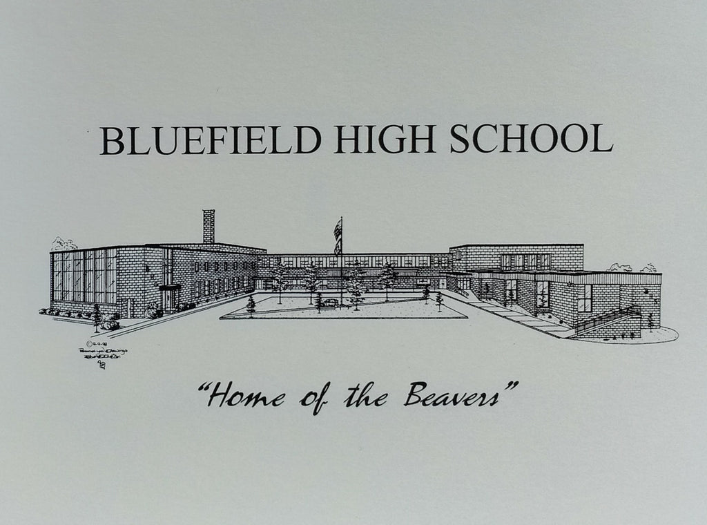 Bluefield High School - Note Cards – duffcreations
