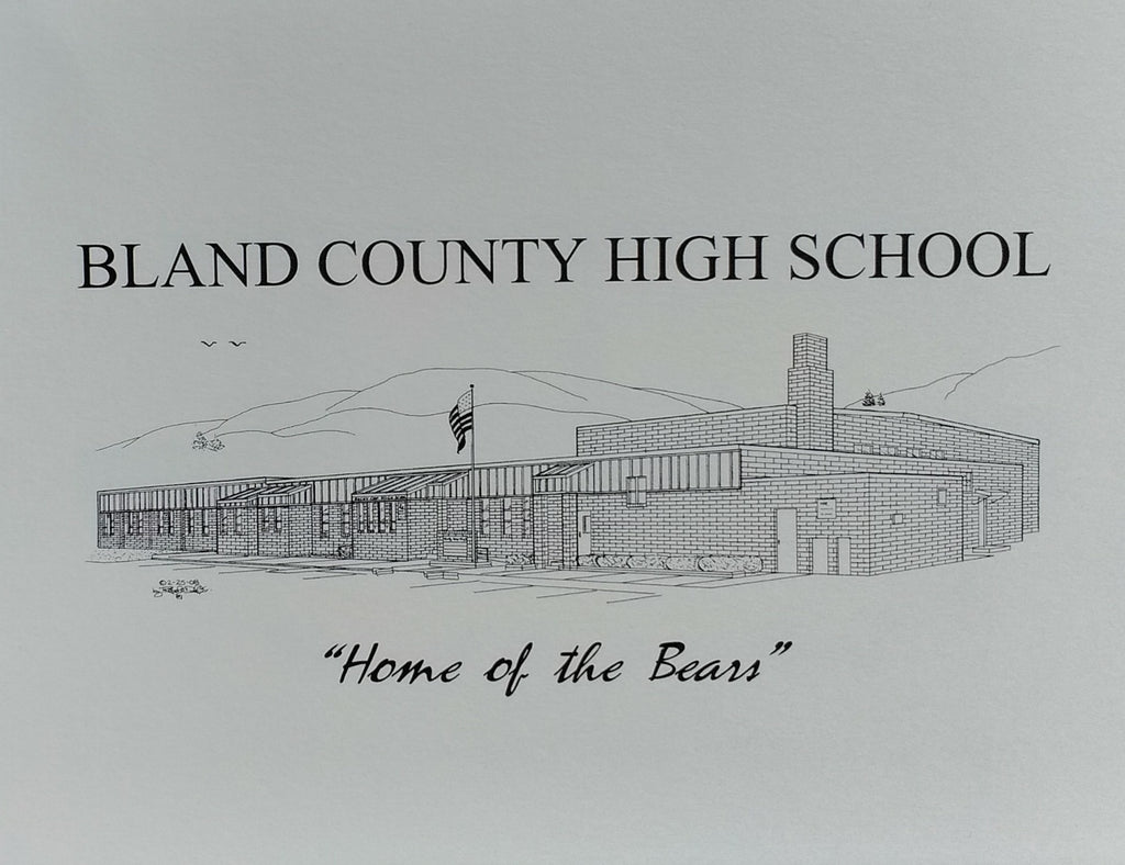 Bland County High School - Note Cards – duffcreations