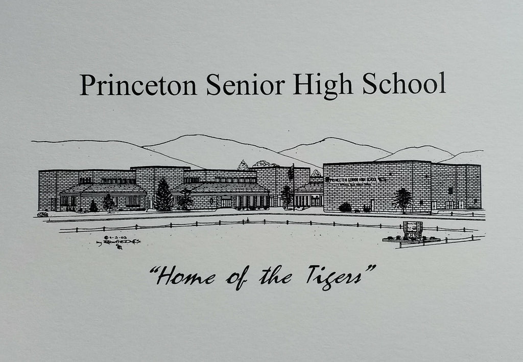 Princeton Senior High School - Note Cards – duffcreations
